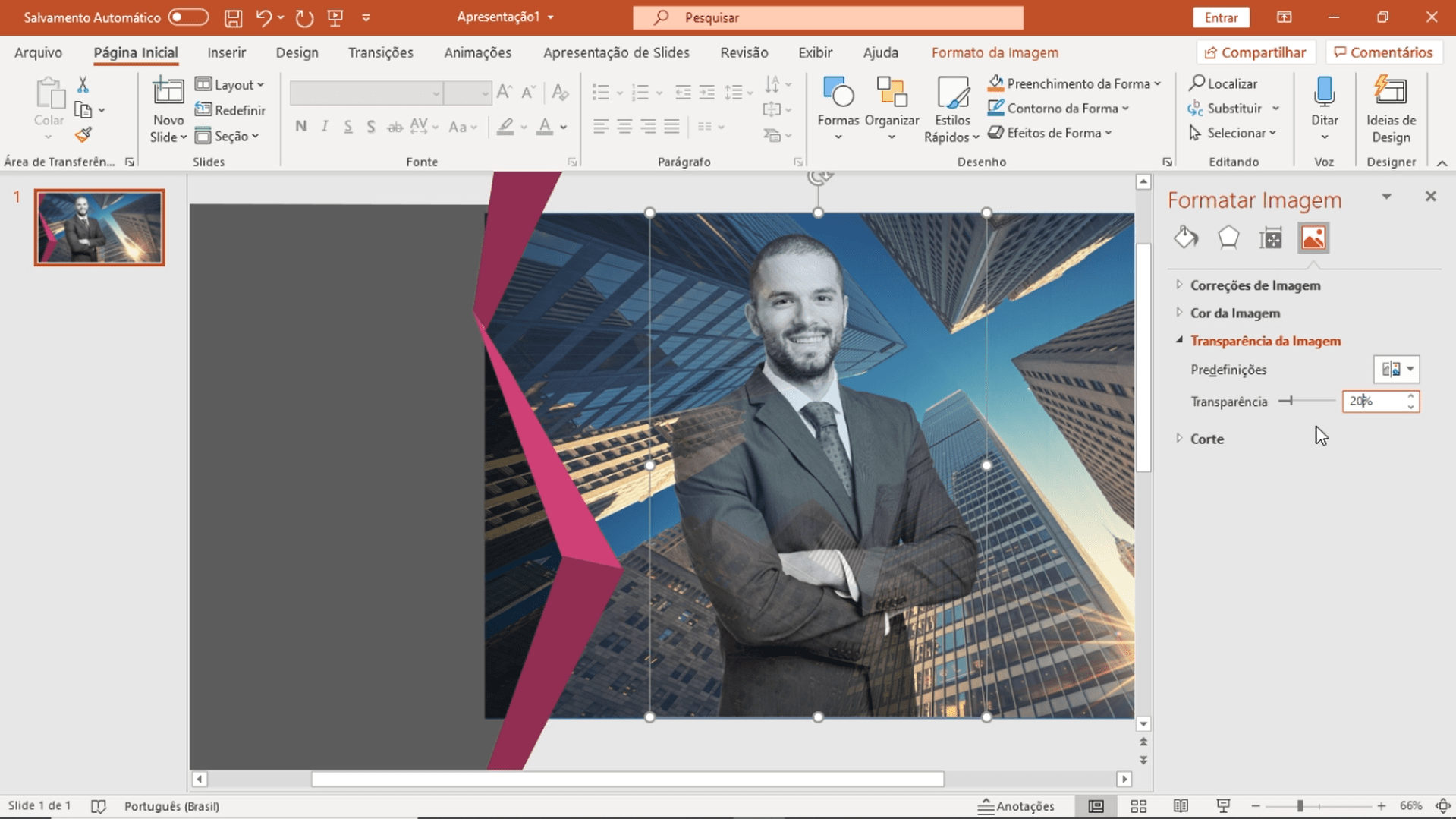 Como Tornar Uma Imagem Transparente No PowerPoint