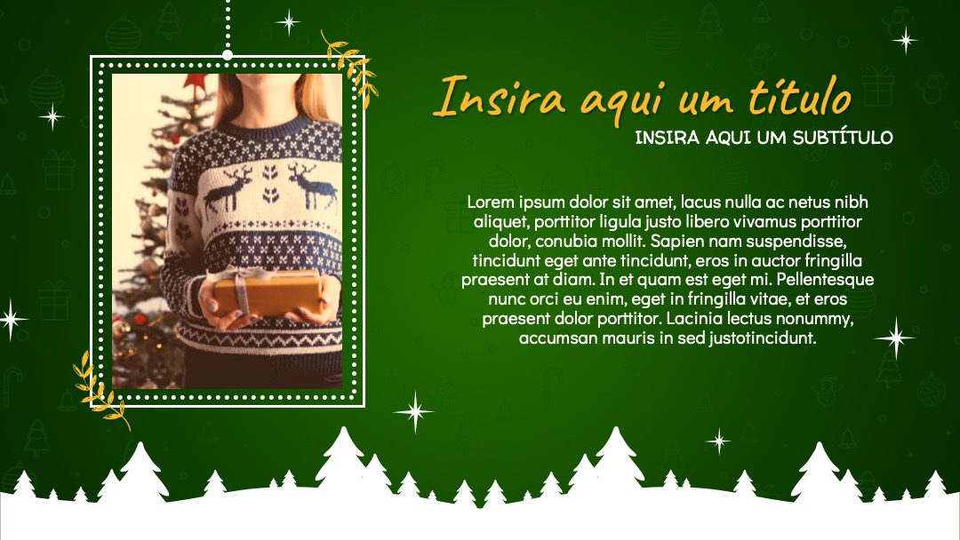 Apresentação de natal