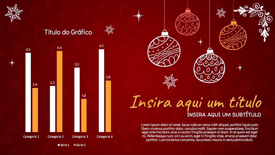 Apresentação de natal