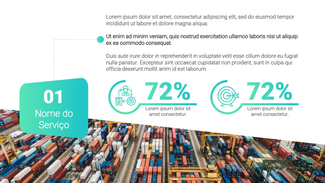 Apresentação para logística, frotas e transportes