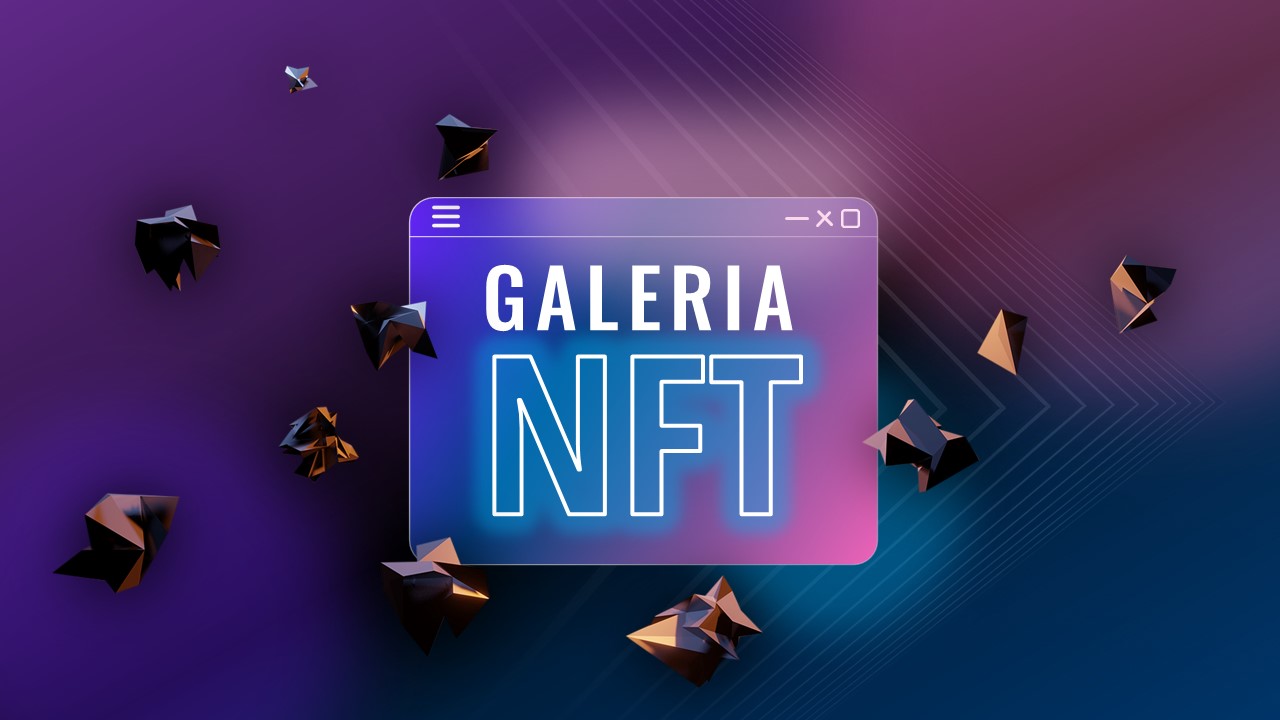 Apresentação de galeria nft